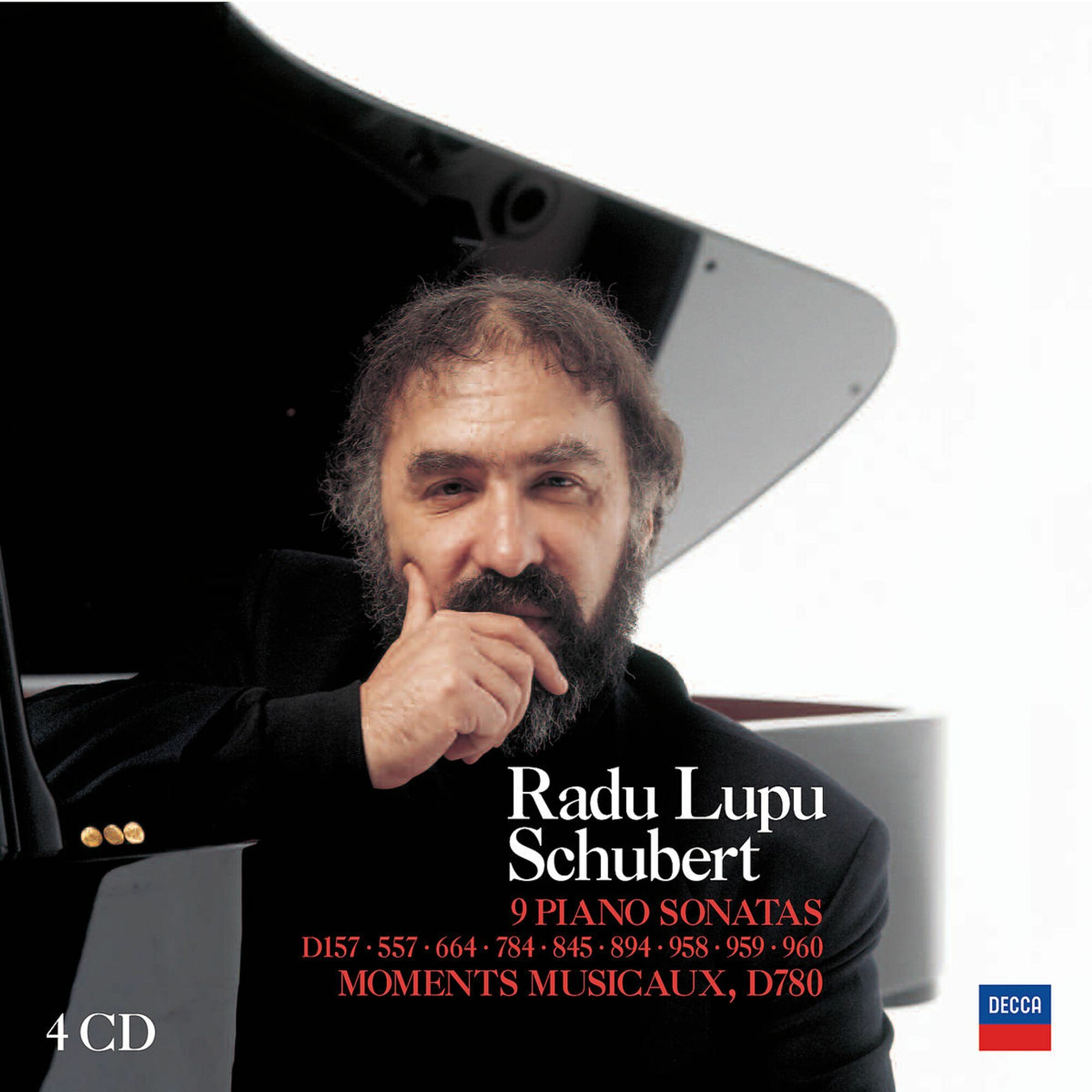 Компакт-диск Schubert* - Radu Lupu - 9 Piano Sonatas, Moments Musicaux (4 CD)