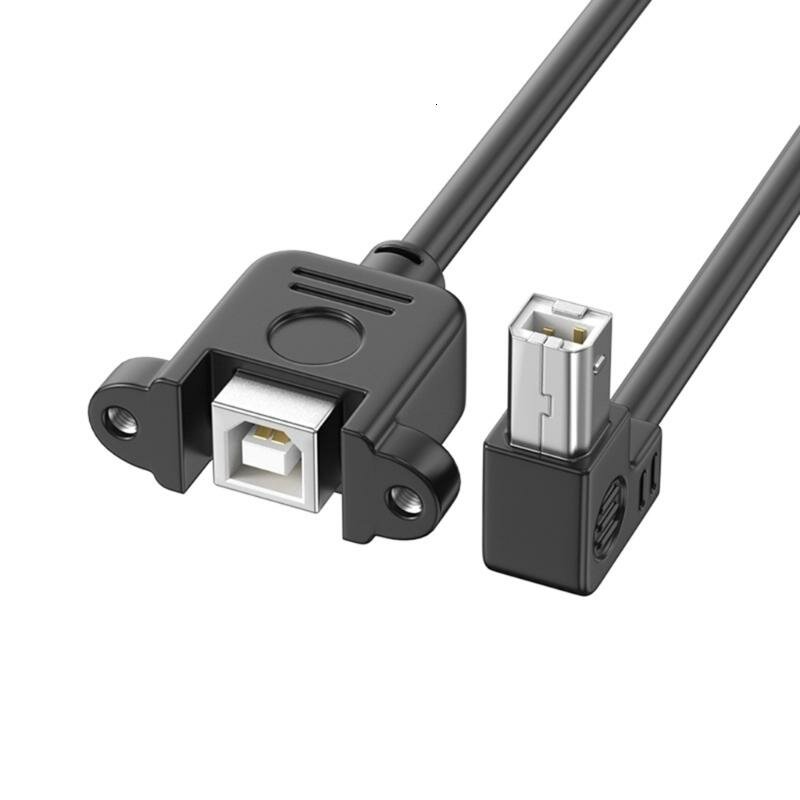 USB 2.0 Type B удлинитель, штекер-гнездо, 1m - Наклонись