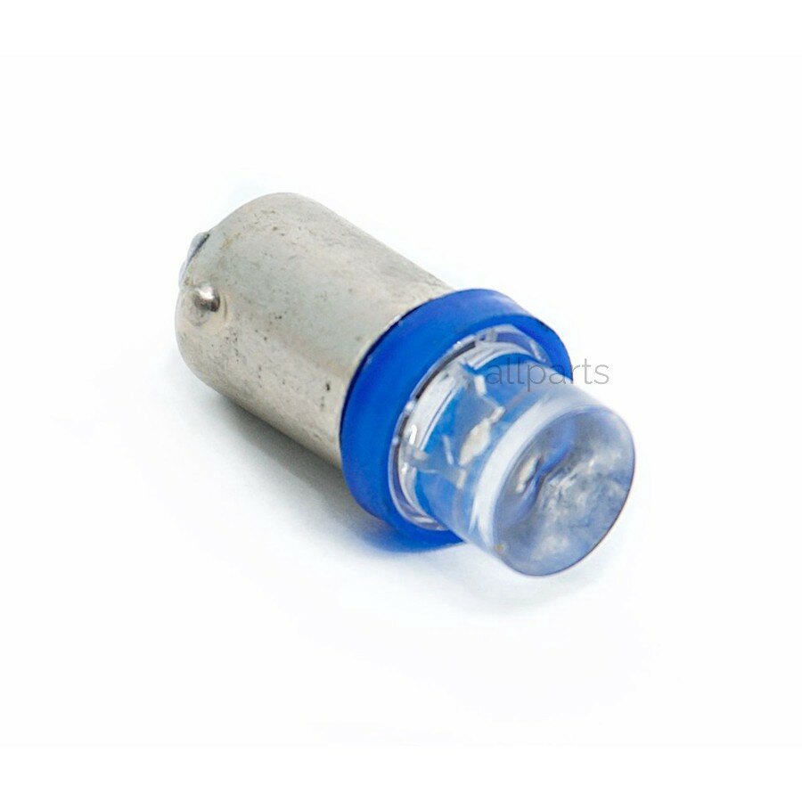 Маяк 12T8-B Лампа 12V BA9s T8W 1 диод LED BLUE Маяк 12T8-B