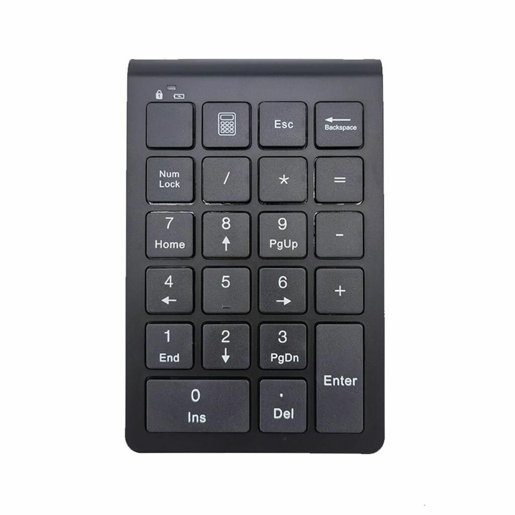 Беспроводная цифровая клавиатура с 22 клавишами, Bluetooth и Type-C для ноутбука