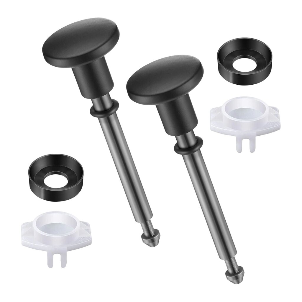 Разделительный стержень для ванны из 2 частей черный