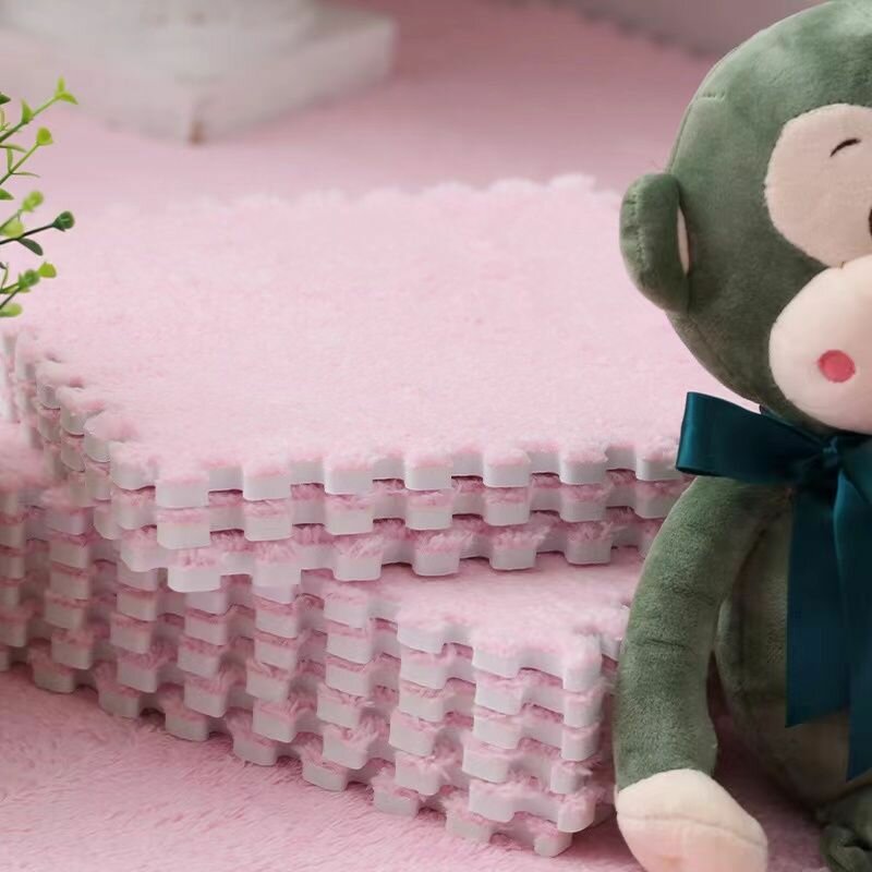 Легкий роскошный простой коврик с пэчворком для гостиной и спальни, нескользящий, легкий в уходе коврик для ног, домашний коврик для раннего развития ребенка, противоскользящий коврик для ползания