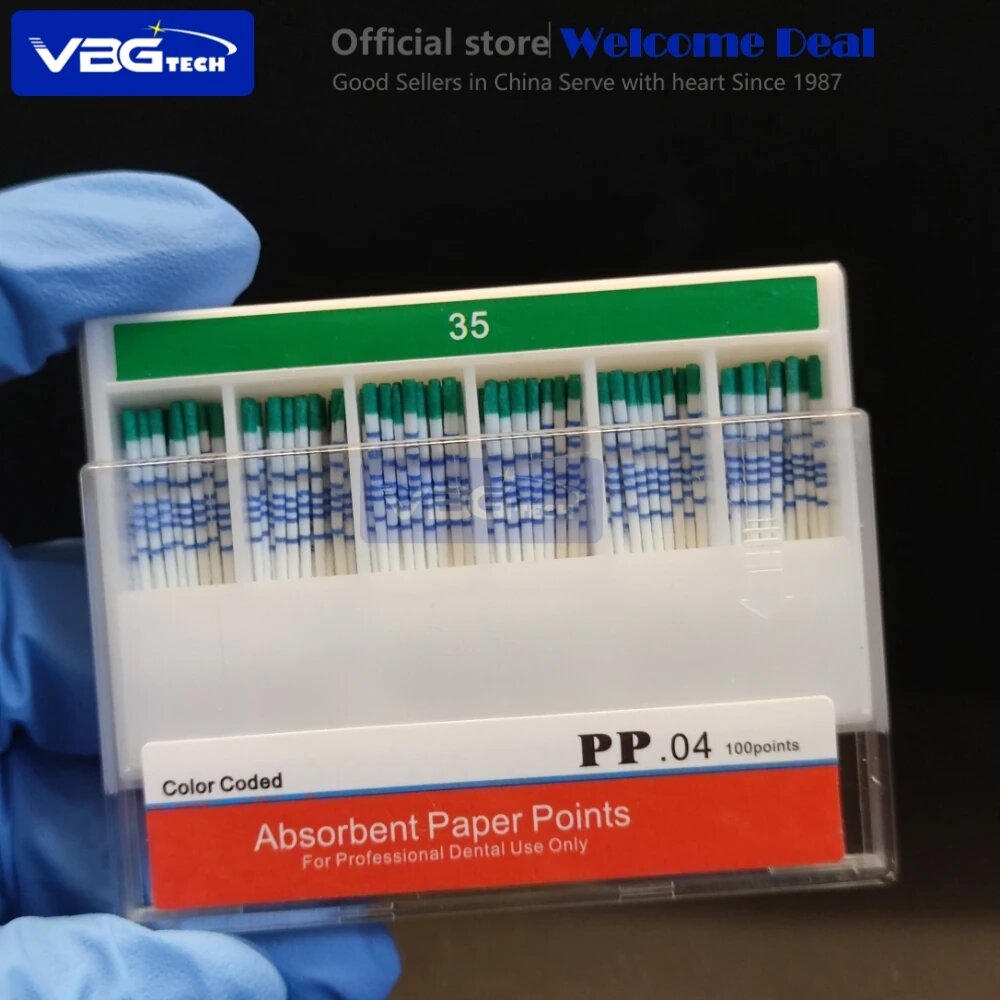 Absorbent Paper Points PP.04 35 Color: PP04-NO.35-Mark