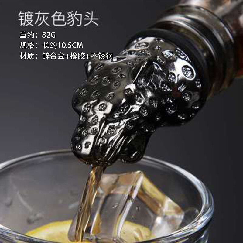 Дозатор для вина Jagermeister с оленьей головой, пробка для красного вина, дозатор для алкоголя, барный дозатор