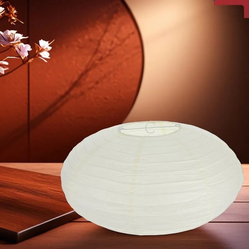 2 шт. Бежевый железный бумажный абажур, цветной светильник, потолочный фонарь,