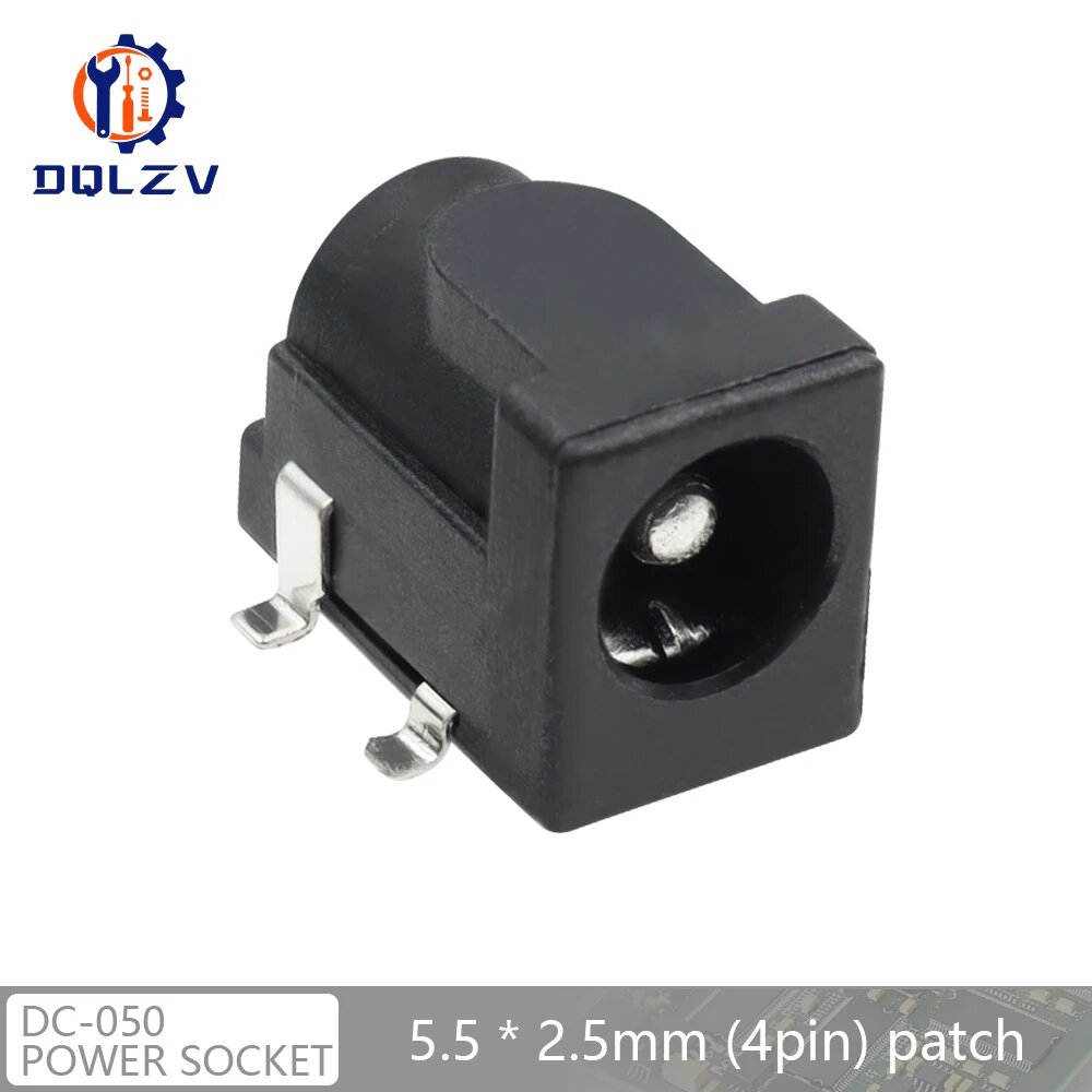Разъем питания DQLZV DC-050 5.5*2.1 мм