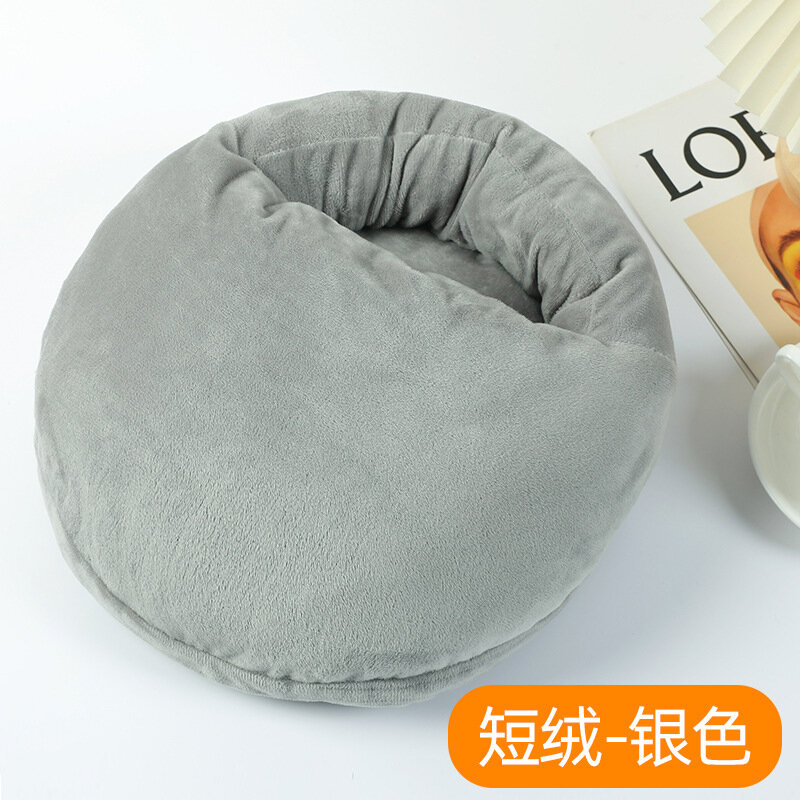 USB-грелка для ног, перезаряжаемая электрическая грелка с мультяшным дизайном, плюшевая грелка для ног на зиму