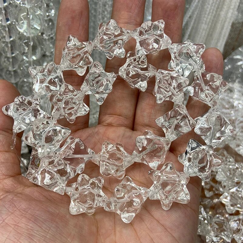 Бусины из горного хрусталя, 8 мм