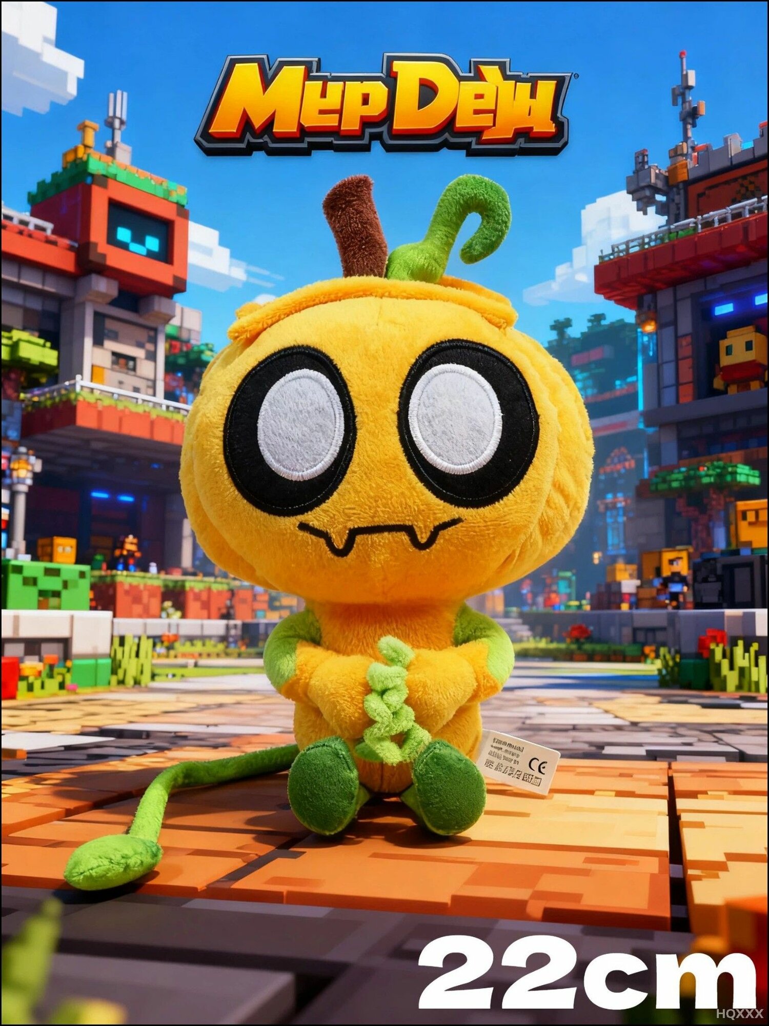 Dandy s World Gourdy Plush плюшевая кукла на Хэллоуин