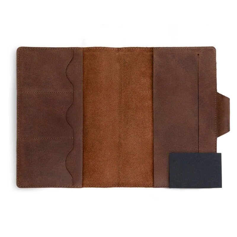 SG Горячая продажа, кросс-бордер, новый чехол для блокнота из кожи Crazy Horse, ультратонкий, многофункциональный, с отделением для ручки, защитник книги