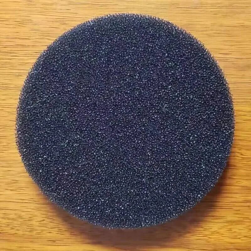 Аквариумный фильтр Fluval FX4 FX5 FX6, пенная прокладка с углем, 10 мм, 4-20 шт, черный, белый, синий Черный, 5 PCS, Black