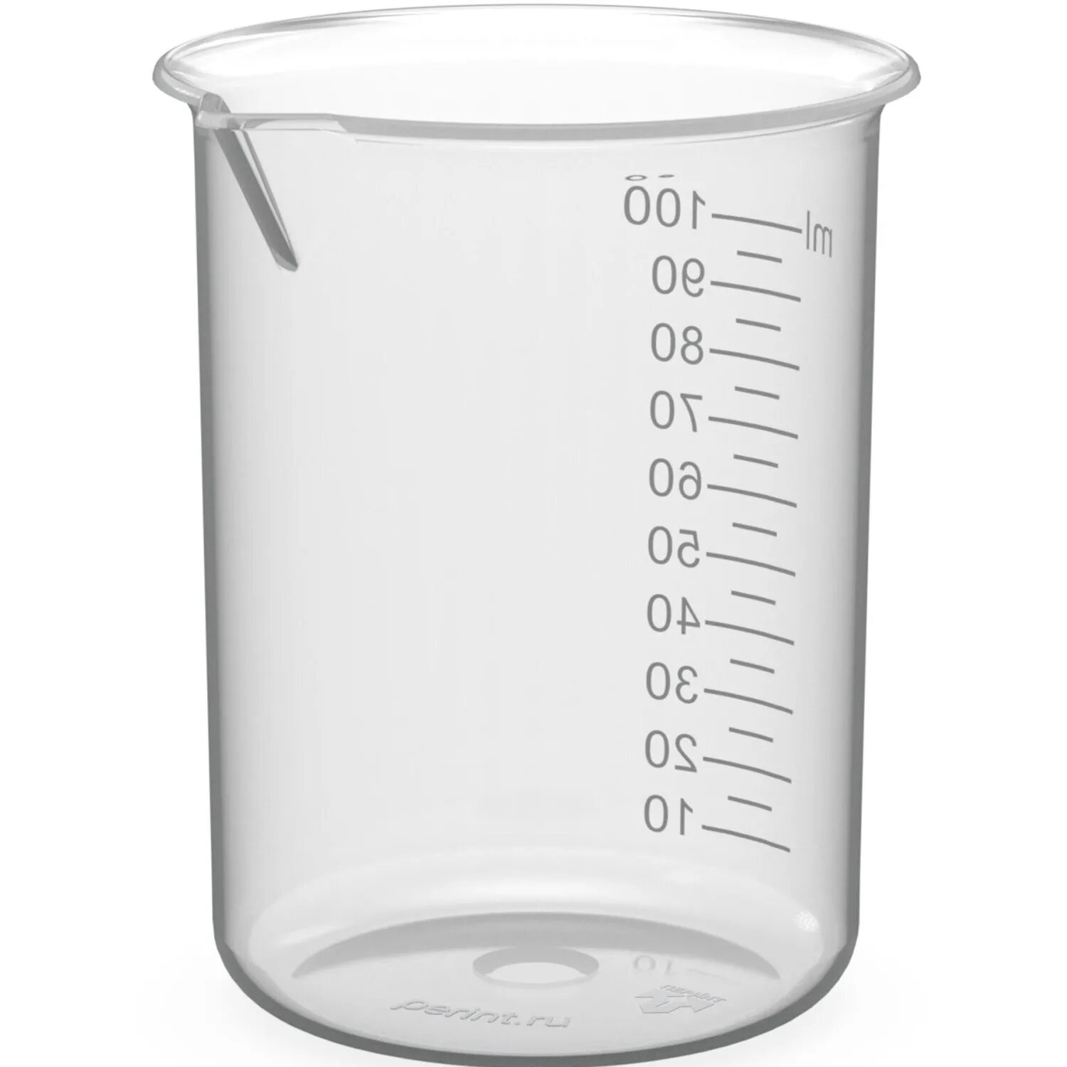 Мерный стакан с носиком Перинт полипропилен 100мл (16шт/уп)