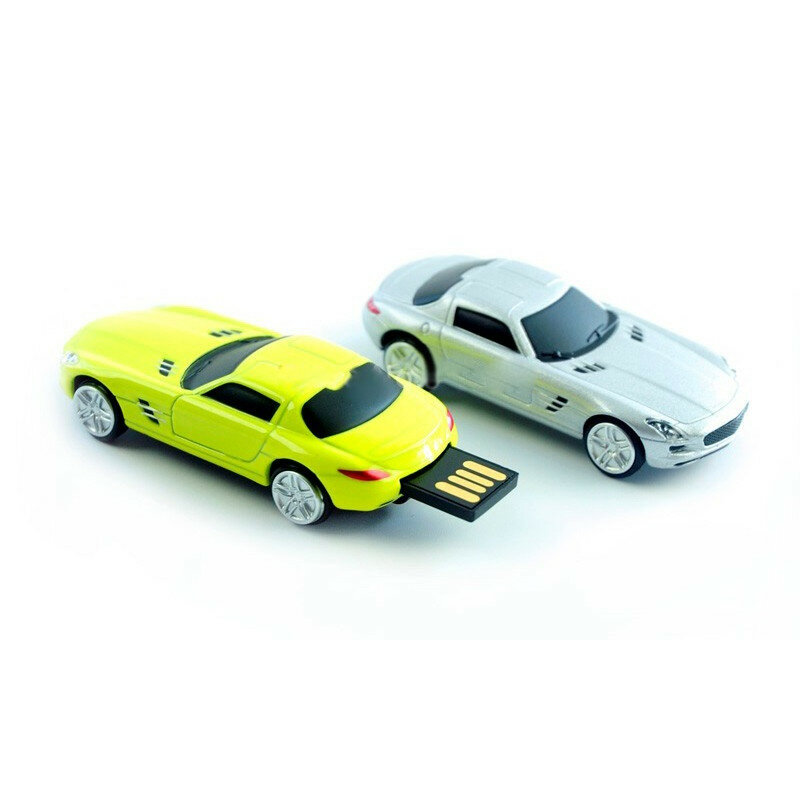 USB-флеш-накопитель машинка спортивный "Mercedes" 64 Гб