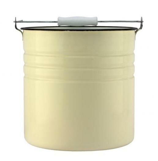 Ведро эмаль 12Л Б/КР ваниль Б/РИС магнитогорск