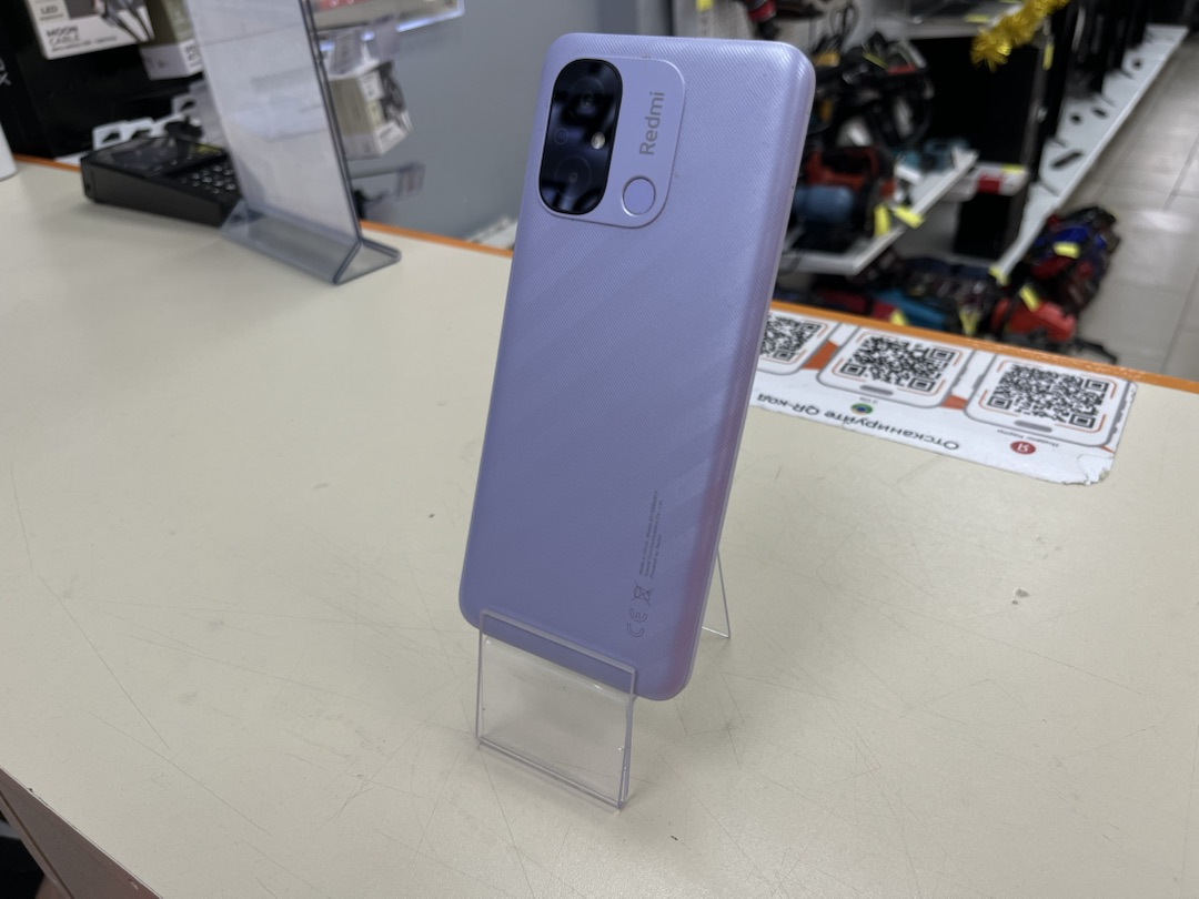Смартфон Xiaomi Redmi 12C 4/128 ГБ RU, 2 nano SIM, Уценка, БУ