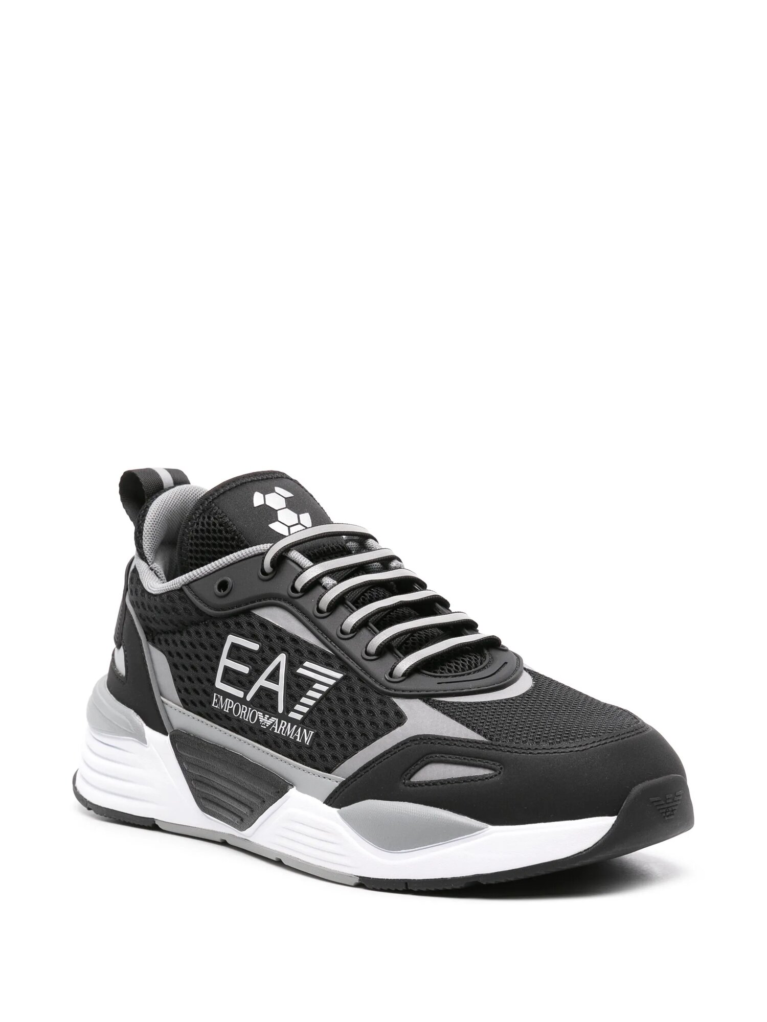 Кроссовки EA7 EMPORIO ARMANI Ace Runner, размер 8 US, чёрный — фото 1