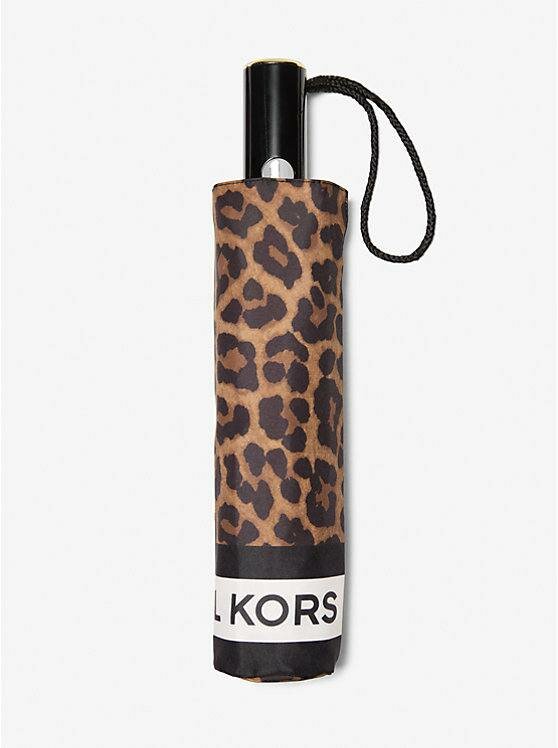 Зонт MICHAEL KORS, коричневый — фото 1