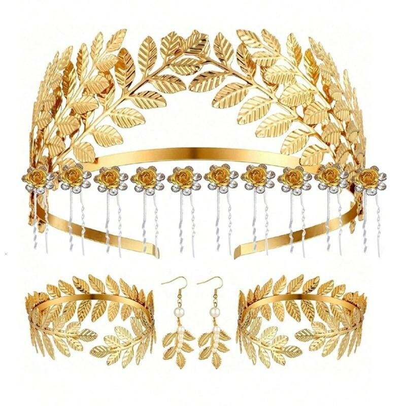 Аксессуары для костюма греческой богини, Оголовье из шести листьев se