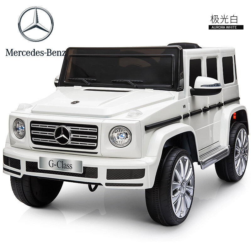 Детский электромобиль Mercedes-Benz Big G, четырехколесный, с дистанционным управлением, внедорожник, на батарейках