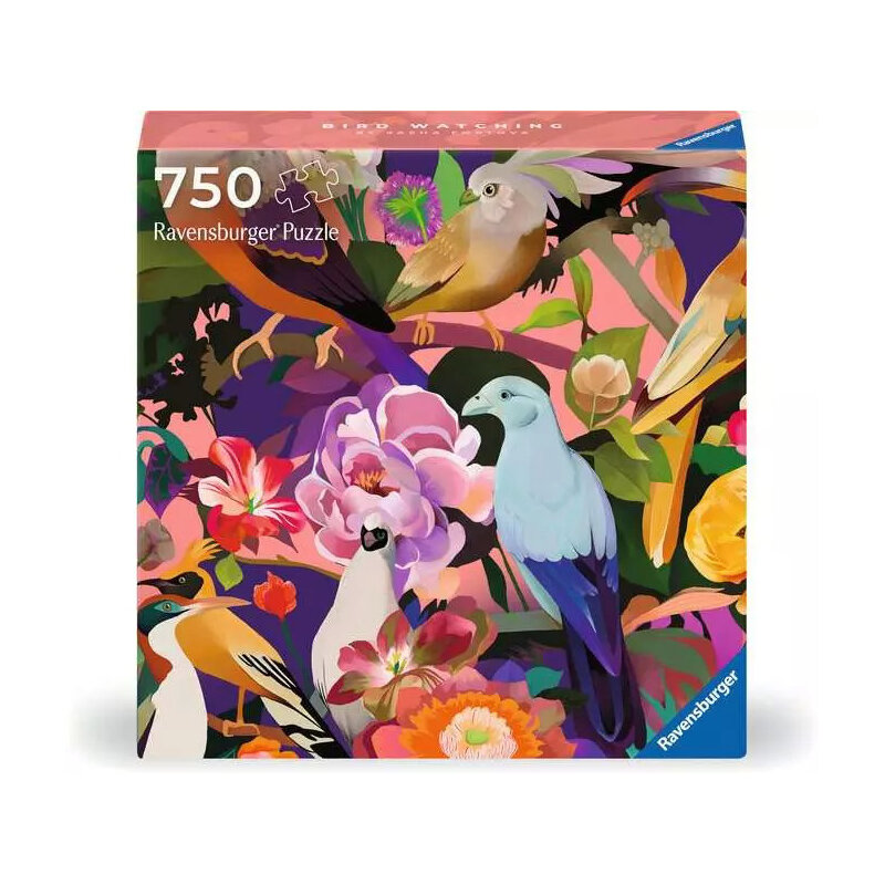 Пазл Ravensburger 750 Искусство и душа: Наблюдение за птицами, арт.00998
