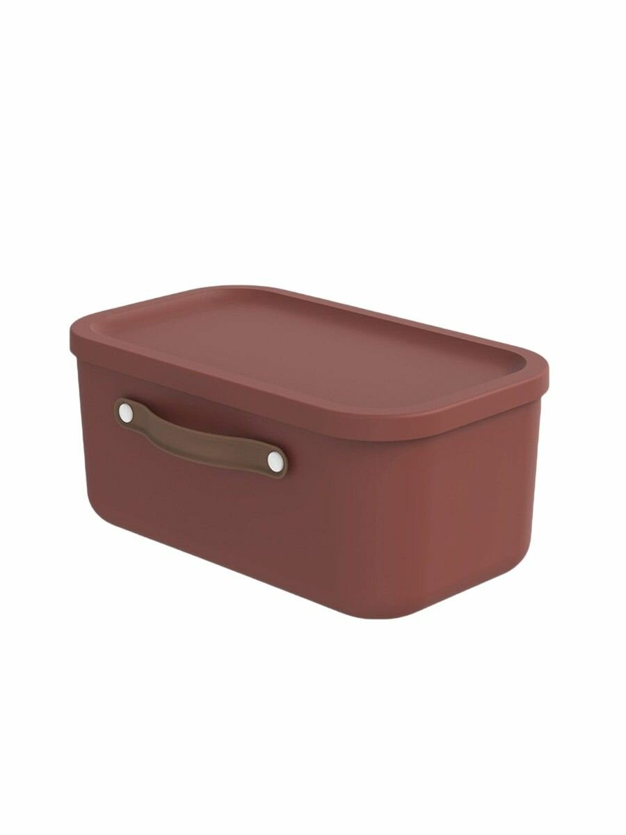 Ящик для хранения Rotho Maloja 12л, терракотовый