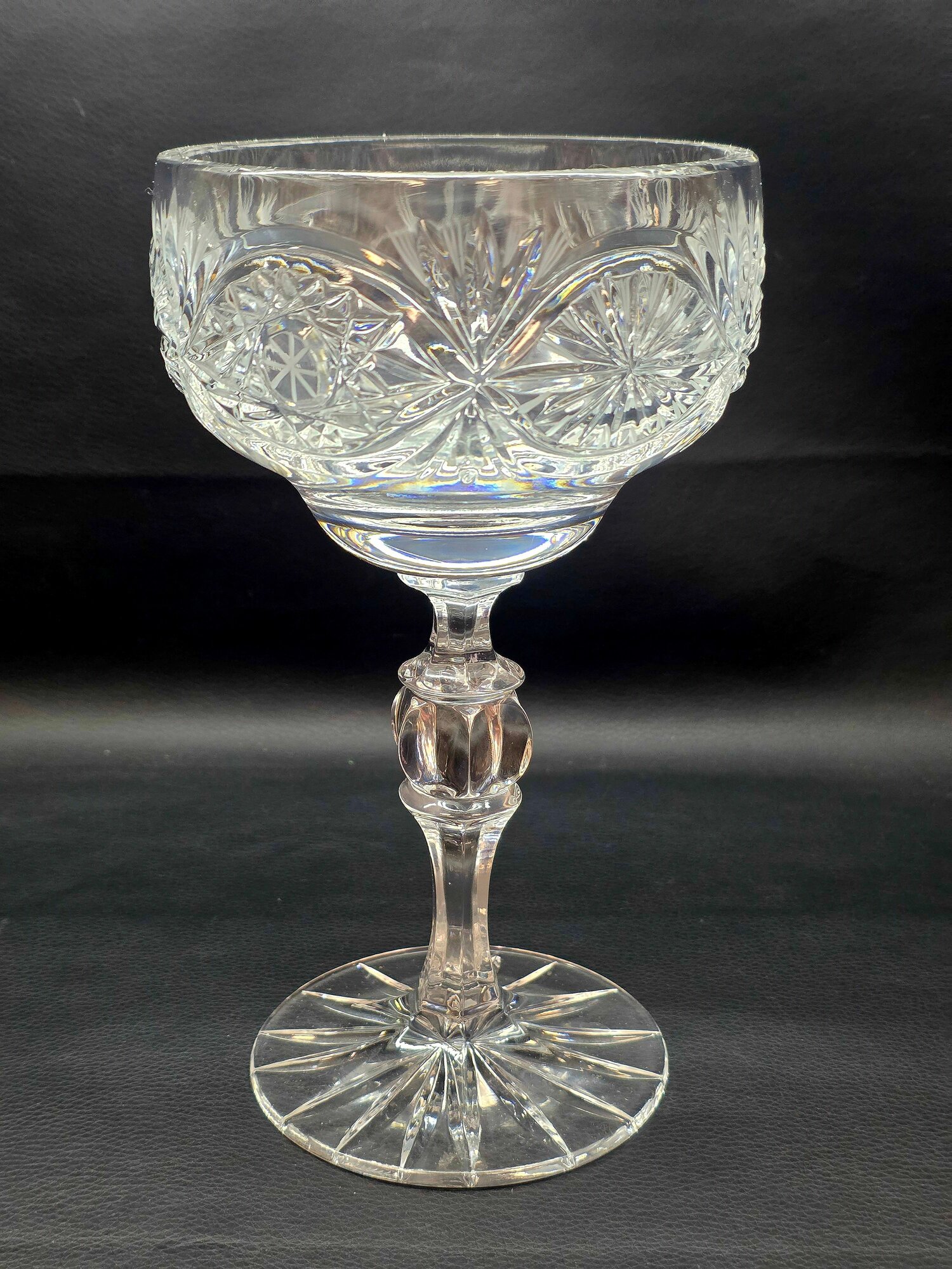 Ваза для конфет на ножке ГХЗ хрусталь высота 20,5 см конфетница