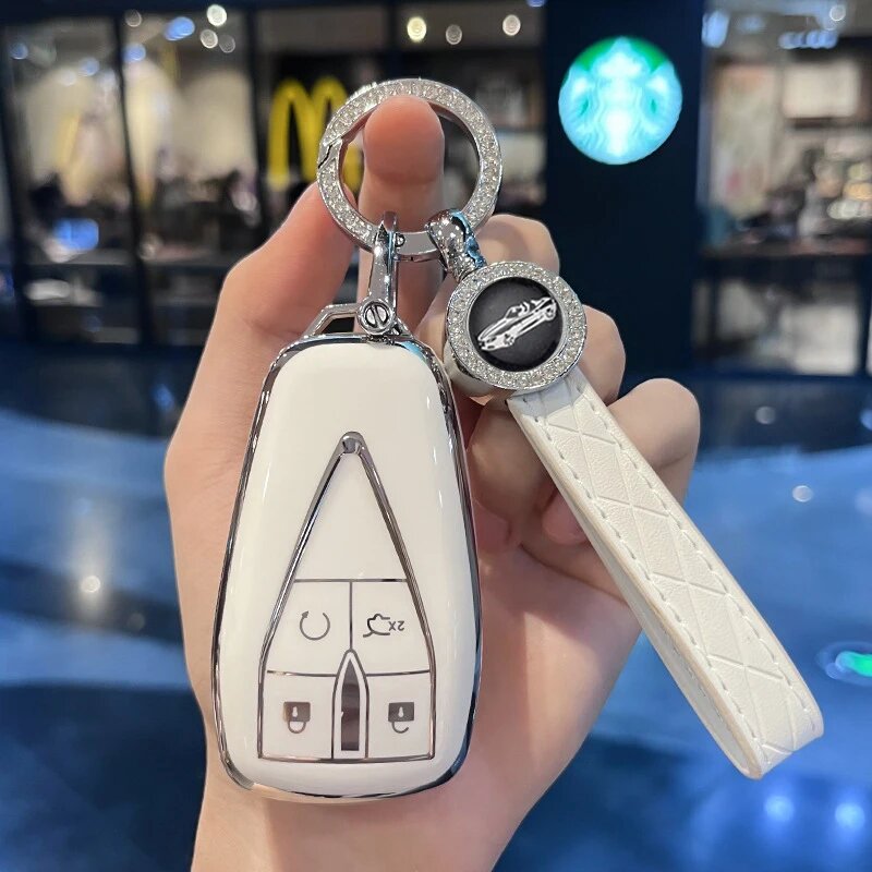 Чехол для автомобильного ключа из ТПУ для Changan CS35 PLUS CS75PLUS CS55PLUS Eado UNI-T Oushang X5 X7 EV 2019 2020, аксессуары для брелоков