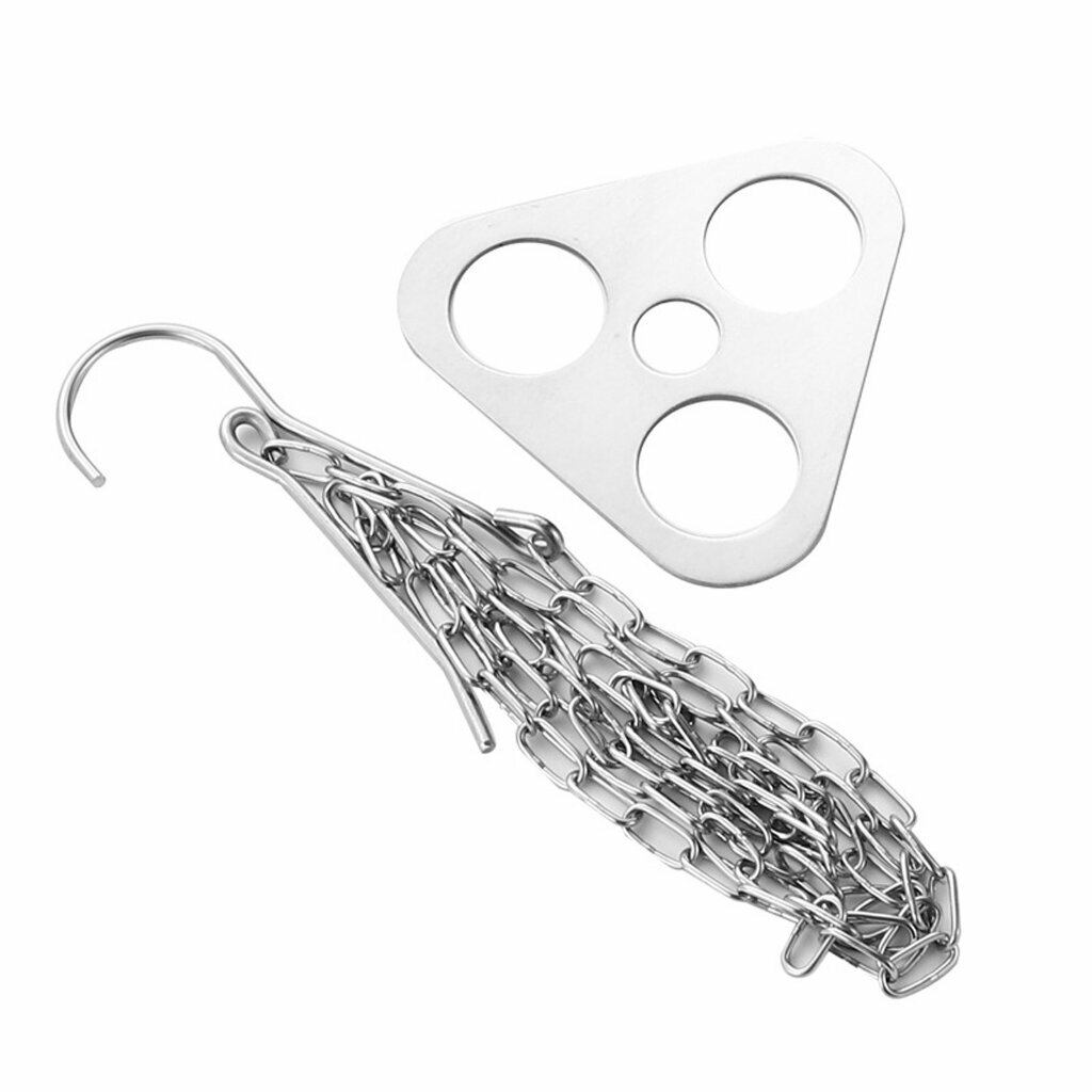 Подвесная решётка для костра из нержавеющей стали