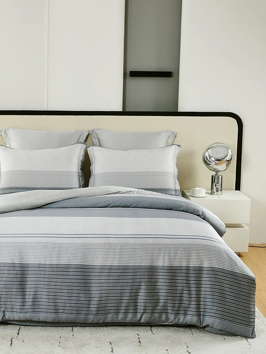 Постельное белье евро 4 наволочки тенсель Tencel