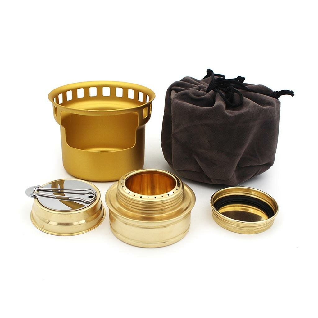 Портативная спиртовая горелка, Золото