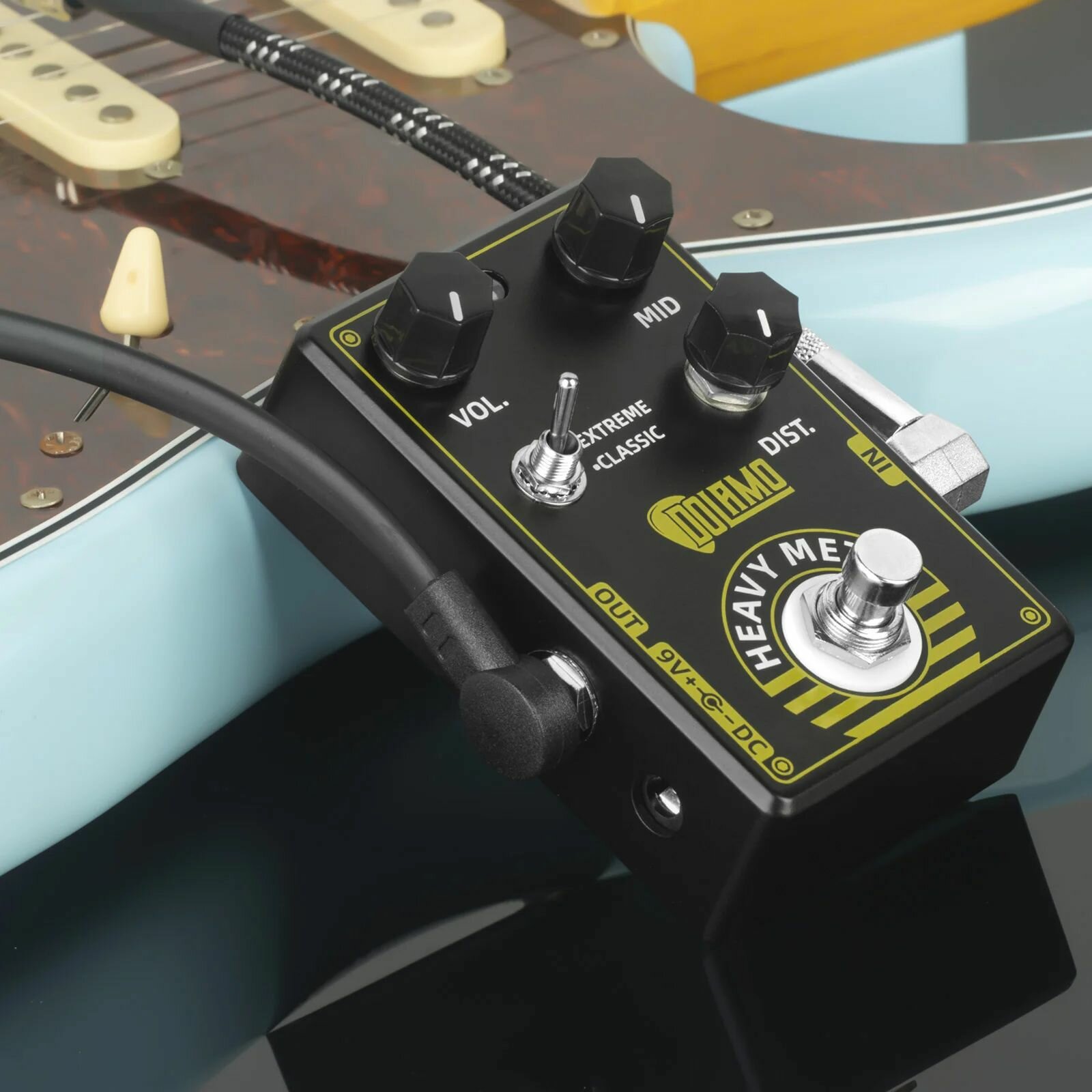 Dolamo D-17 Heavy Metal Distortion Guitar Effect Pedal Гитарные детали и аксессуары