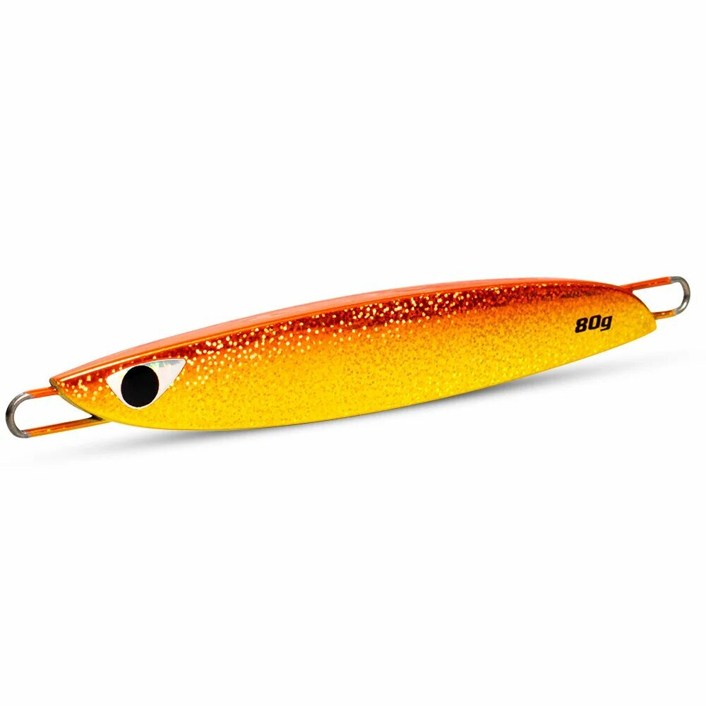 Металлические джиги JIGGING PRO 40г 60г 80г C1 для морской рыбалки 80g, Gold
