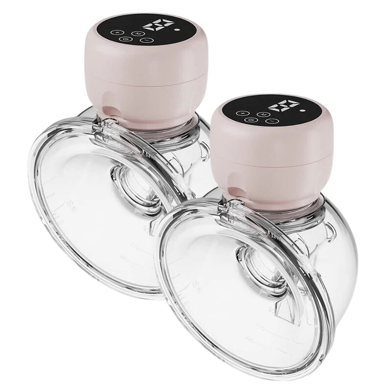 Носимый электрический молокоотсос Dawndesslo, 2 шт, Цвет: 2pcs