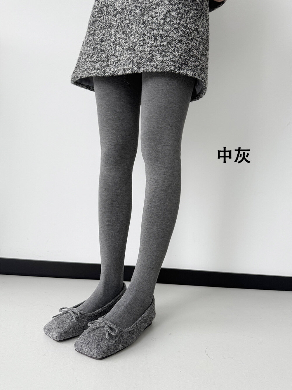 Усиленные пальцы 290 г плоские колготки осень-зима японский стиль теплые с флисовой подкладкой утолщенные легкие компрессионные утягивающие однотонные колготки