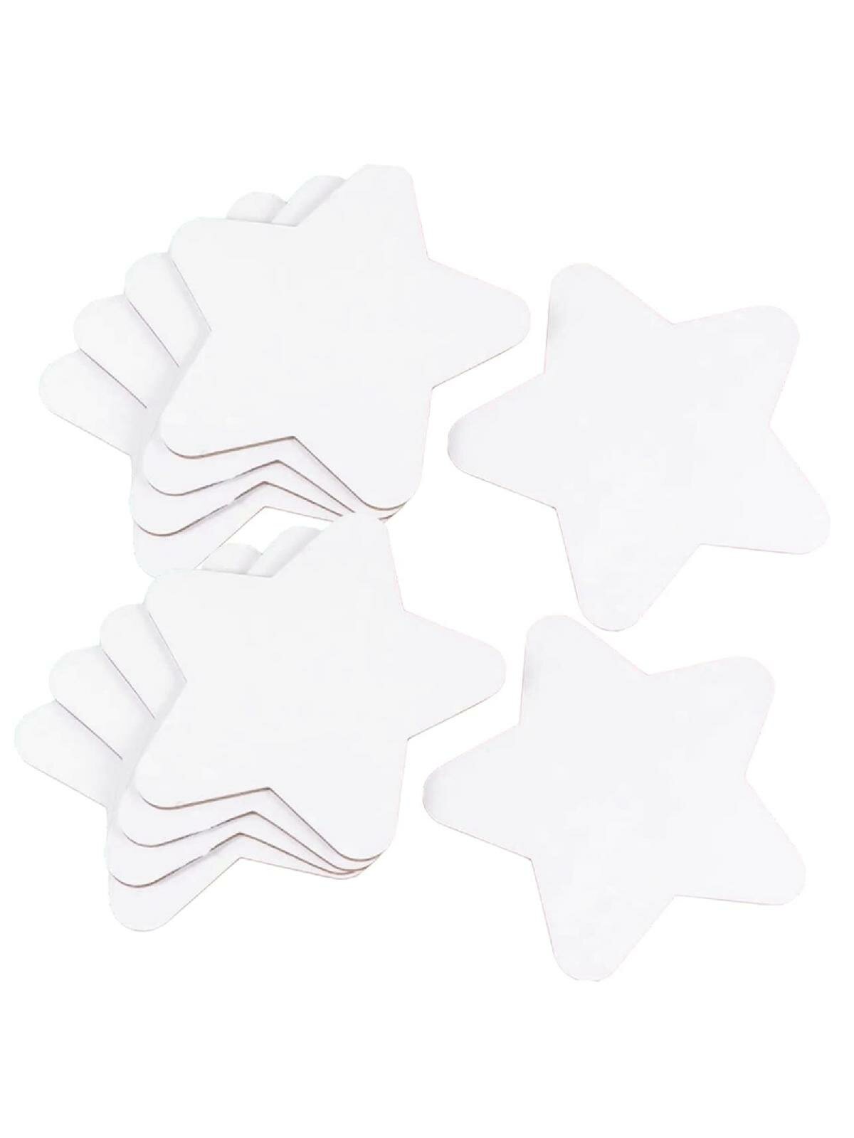 100шт вырезанных из бумаги звездочек для украшения классной доски объявлений 3,5 дюйма