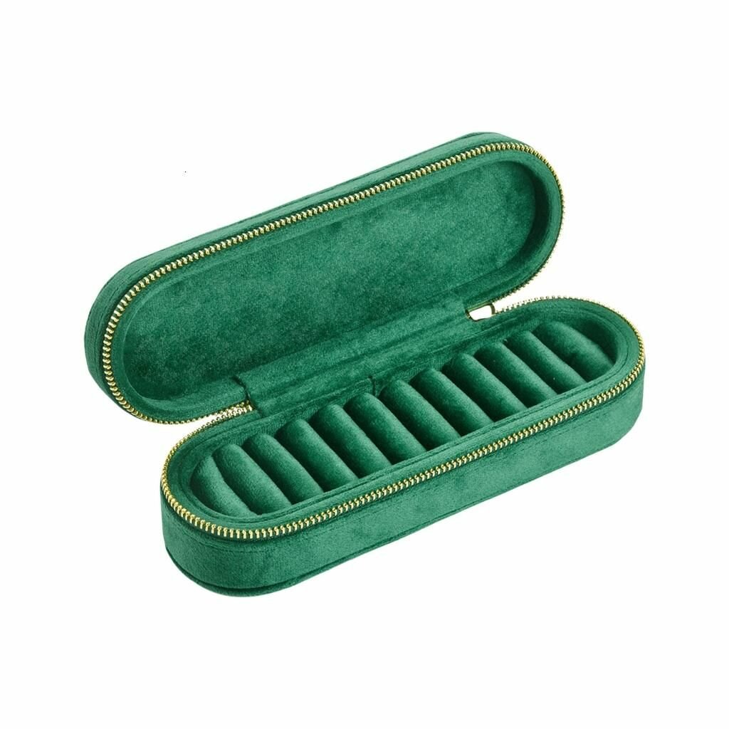 Бархатный чехол для украшений, Зеленый