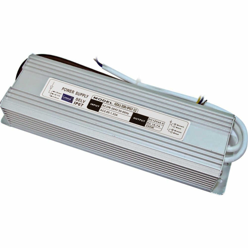 Светодиодный драйвер General Lighting Systems GDLI-200-IP67-12