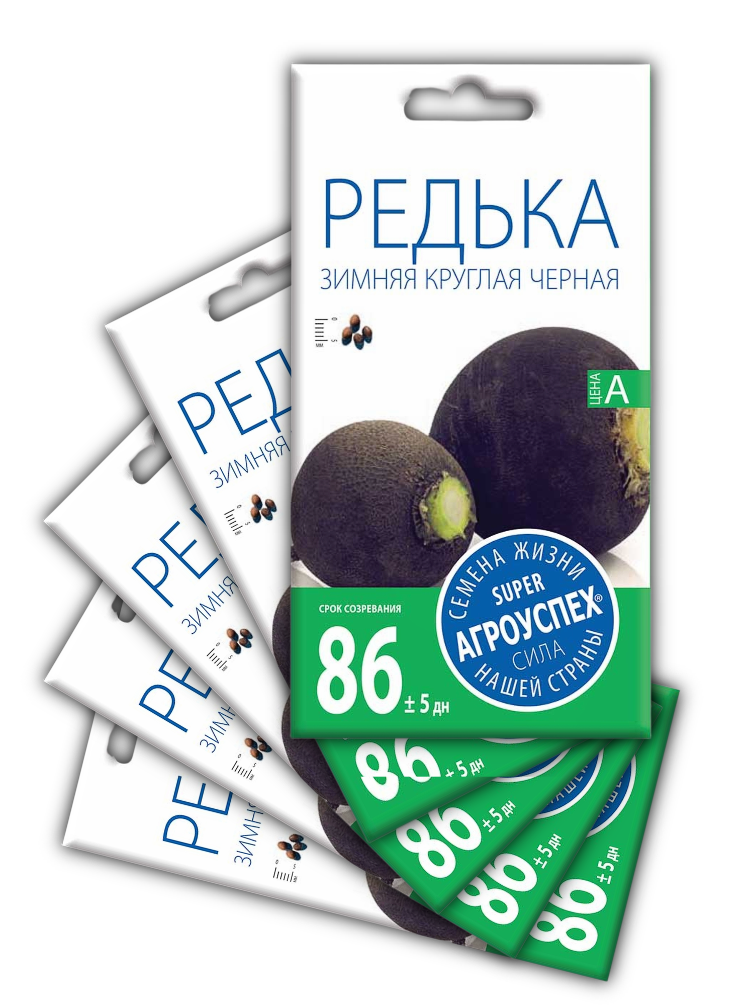 Редька Зимняя круглая черная 2г