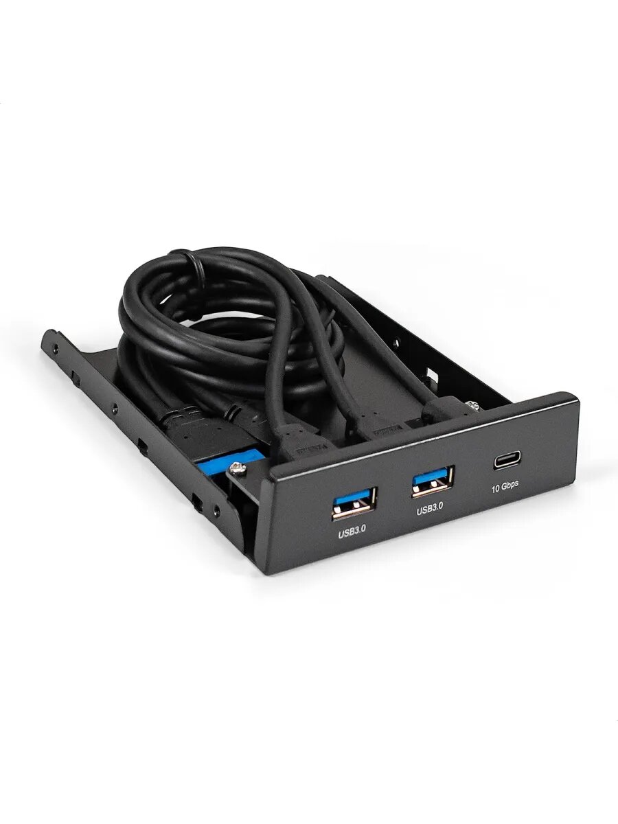 Планка USB на переднюю панель EX295471RUS U3H-616, 3,5"