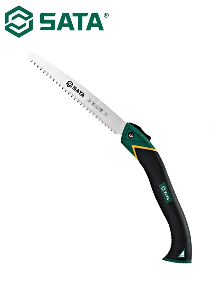 SATA 93526 Складная ручная пила 9 дюймов Острые зазубрины Комфорт Подходит для дерева