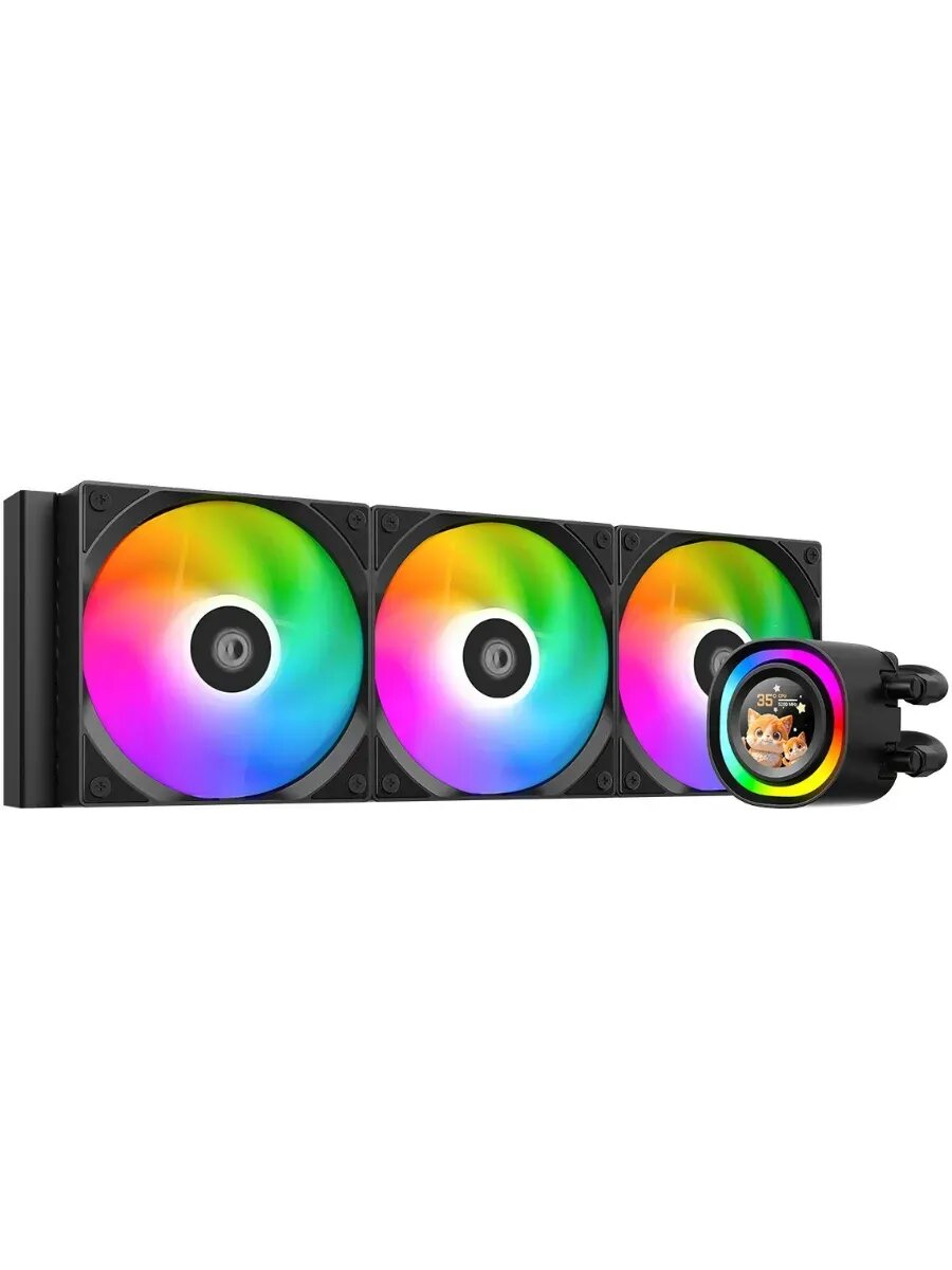 Система водяного охлаждения FX360 LCD ARGB 4-pin 27.2dB