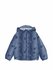Куртка EMPORIO ARMANI Printed hooded jacket, размер 12 лет, синий