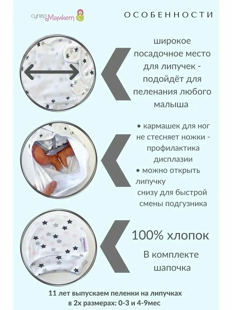 Пеленка-кокон — фото 1