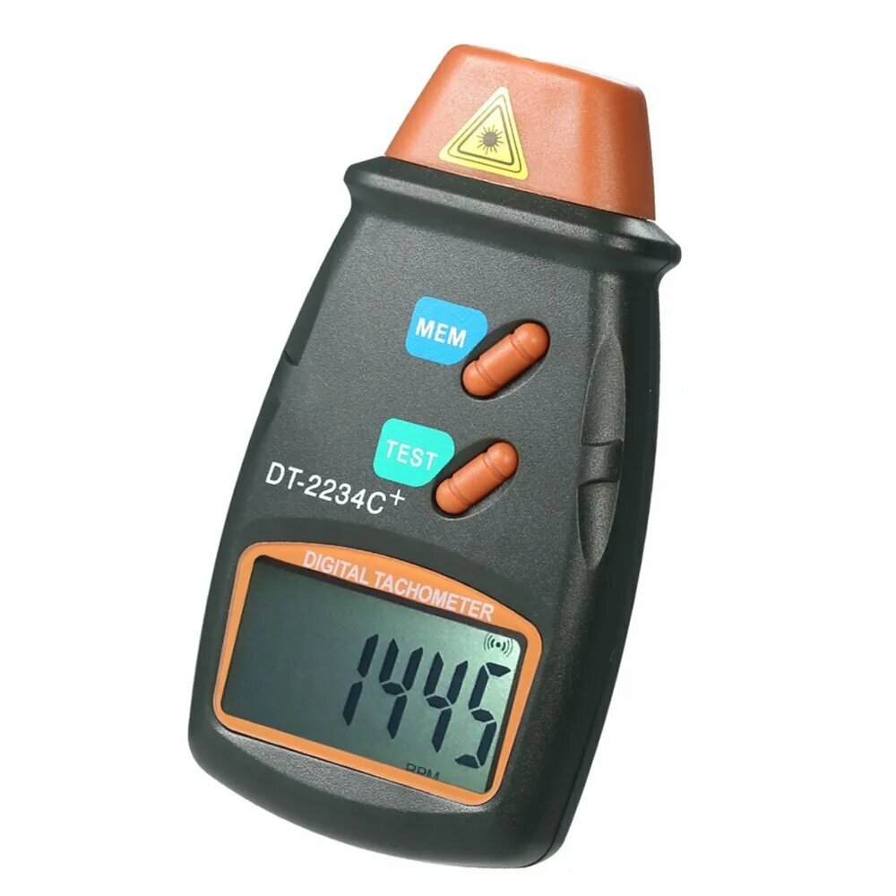 Без батареи, Лазерный цифровой тахометр DT-2234C+,