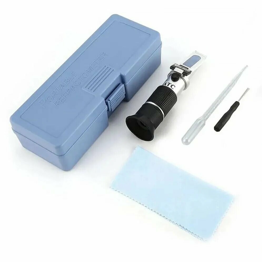 Автомобильный рефрактометр 4 в 1, для антифриза, охлаждающей жидкости, электролита и мочевины