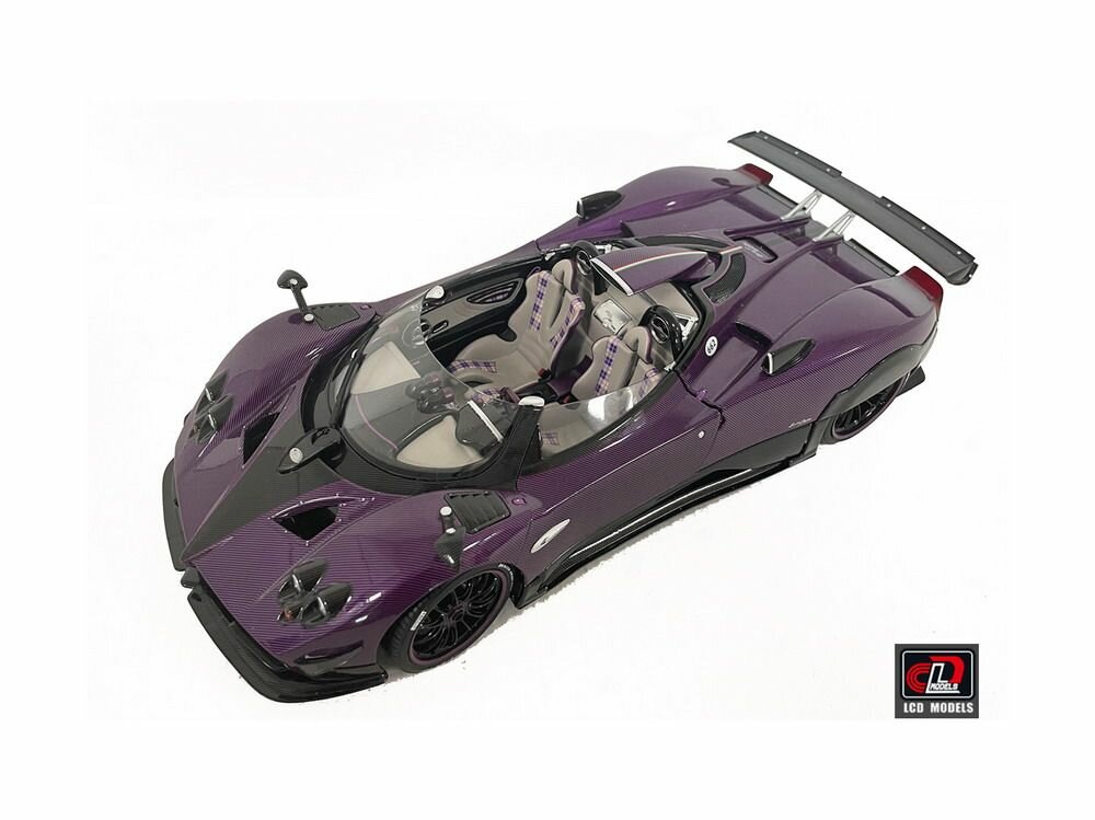 Машинка LCD 1:18 Пагани, Сын ветра Zonda HP Модель из смолы