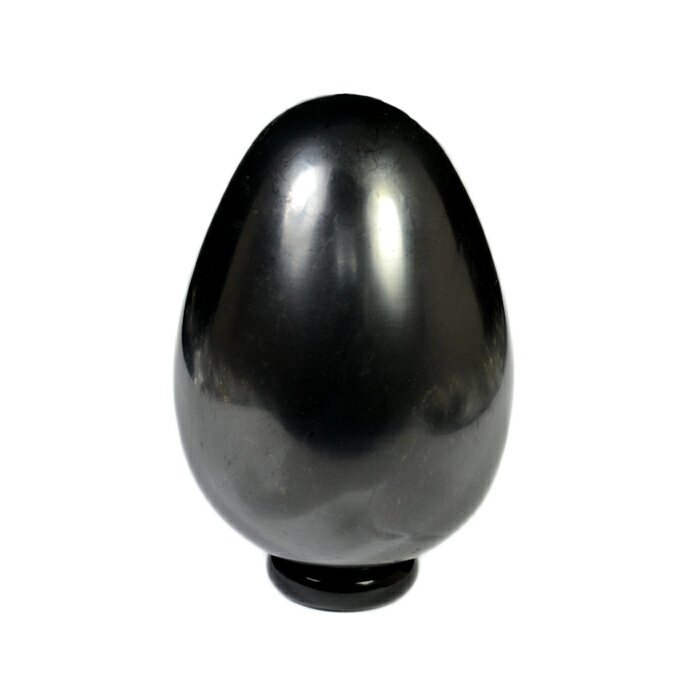 Яйцо из шунгита 45*60мм .