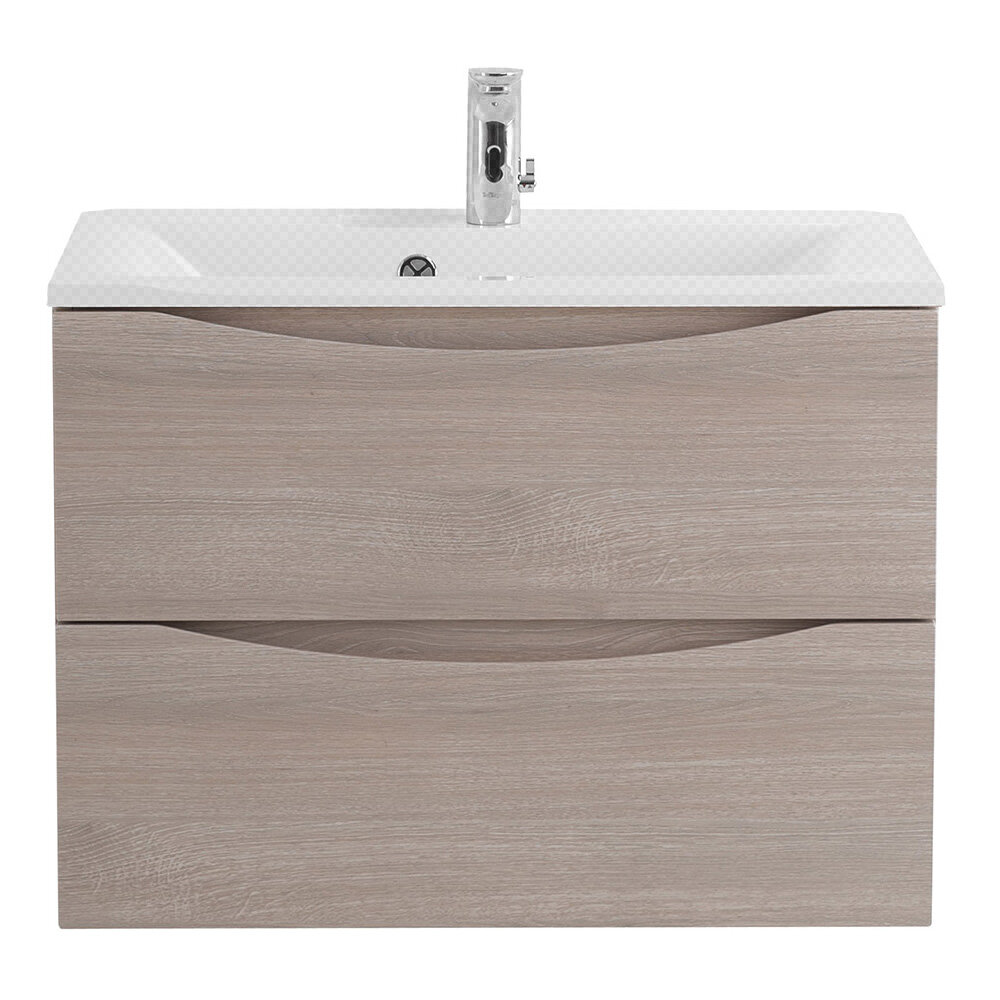 Тумба под раковину BelBagno Marino 650-2C-SO-RG-P Rovere Grigio