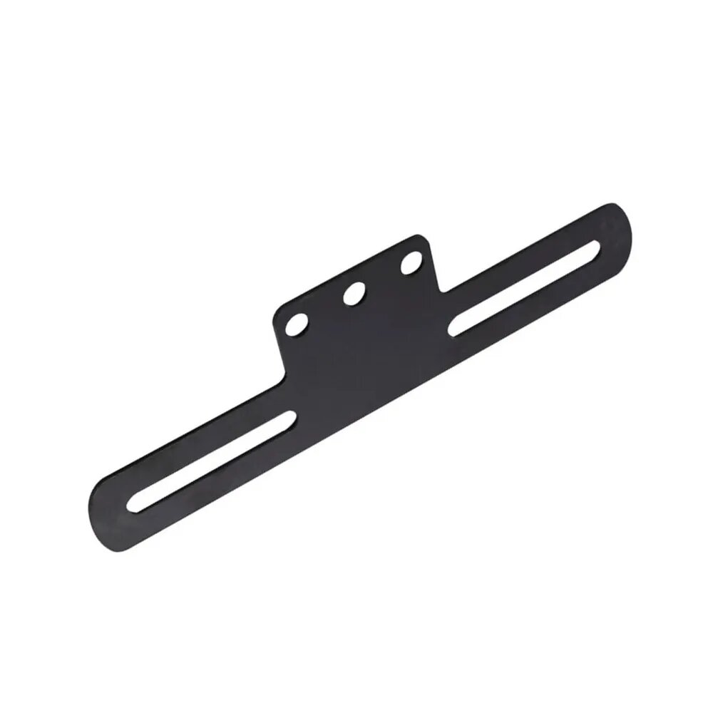 Универсальный металлический кронштейн заднего фонаря мотоцикла, номерного знака-черный