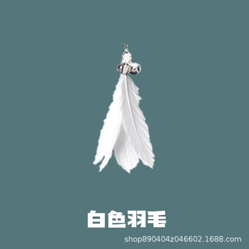 Дразнящая кошачья палка, длинная ручка, выдвижная стальная проволока, удочка 1,8 м, сверхдлинная, устойчивая к укусам, игрушка для кошек с перьями и колокольчиком, товары для домашних животных